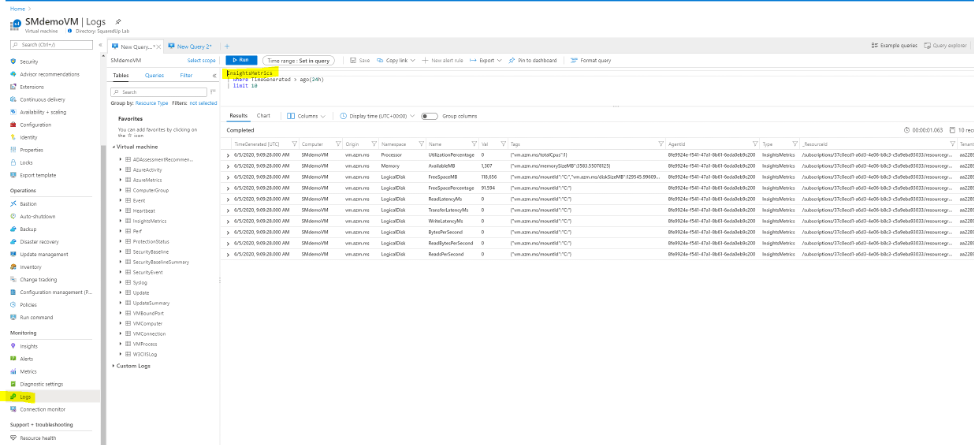 What Is Azure Vm Insights Squaredup Ds