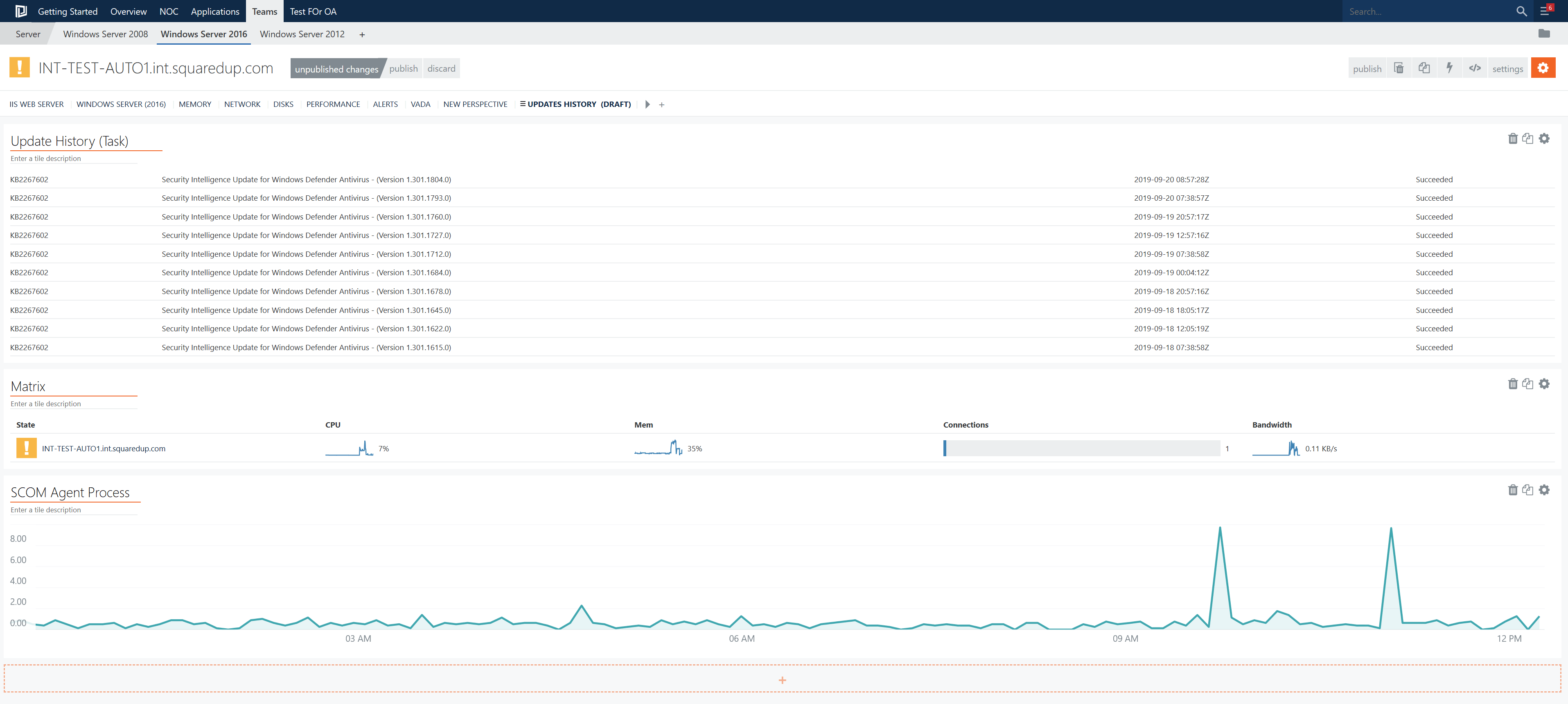 Visualising SCOM PowerShell tasks with SquaredUp - SquaredUp DS