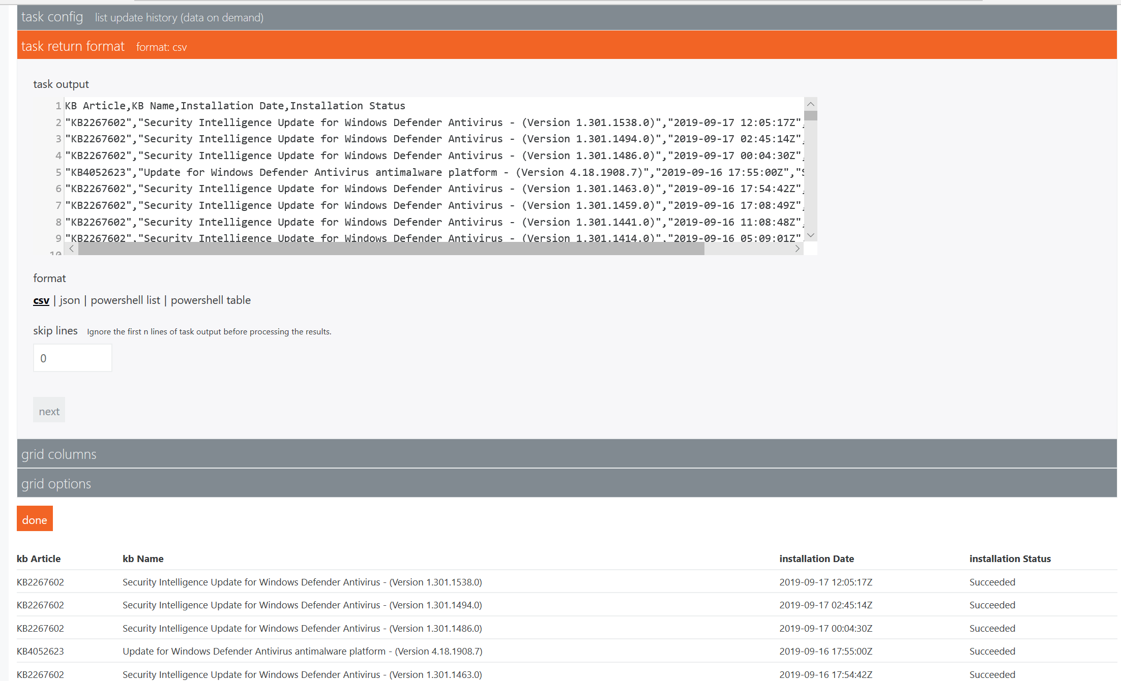 Visualising Scom Powershell Tasks With Squaredup Squaredup Ds