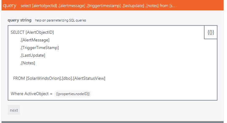 Adding Solarwind nodes to Enterprise Applications - SquaredUp DS