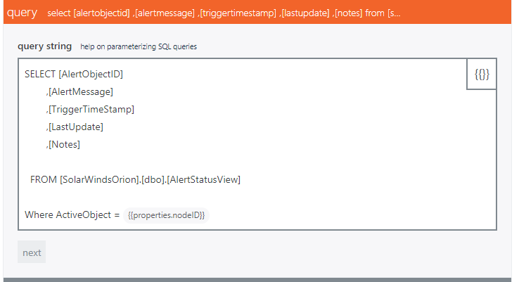 Adding Solarwind nodes to Enterprise Applications - SquaredUp DS